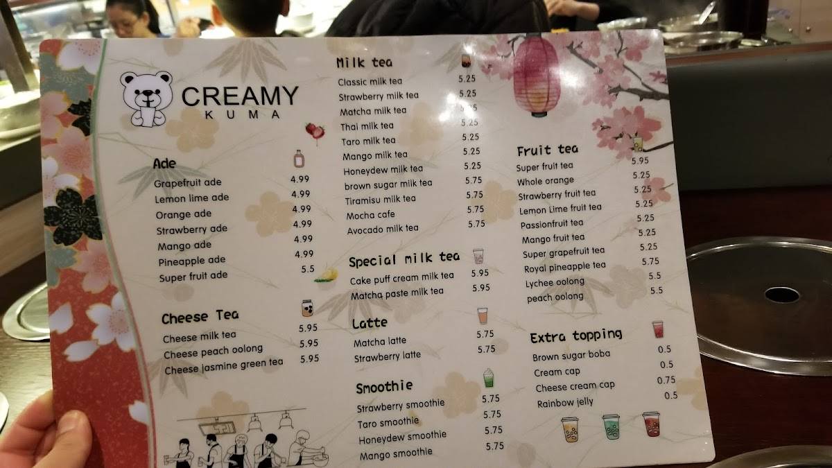 Menu at Shabu-Shabu BBQ, Nashville