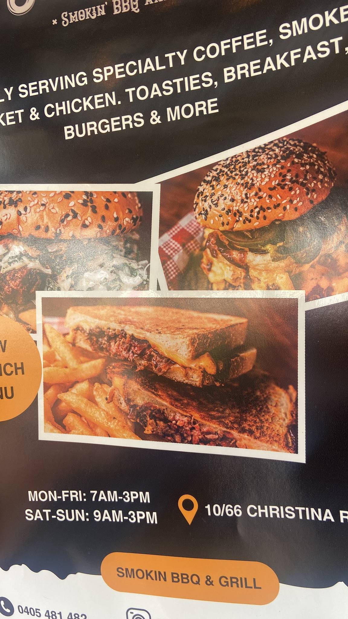 Menu at Shack66 restaurant, Villawood