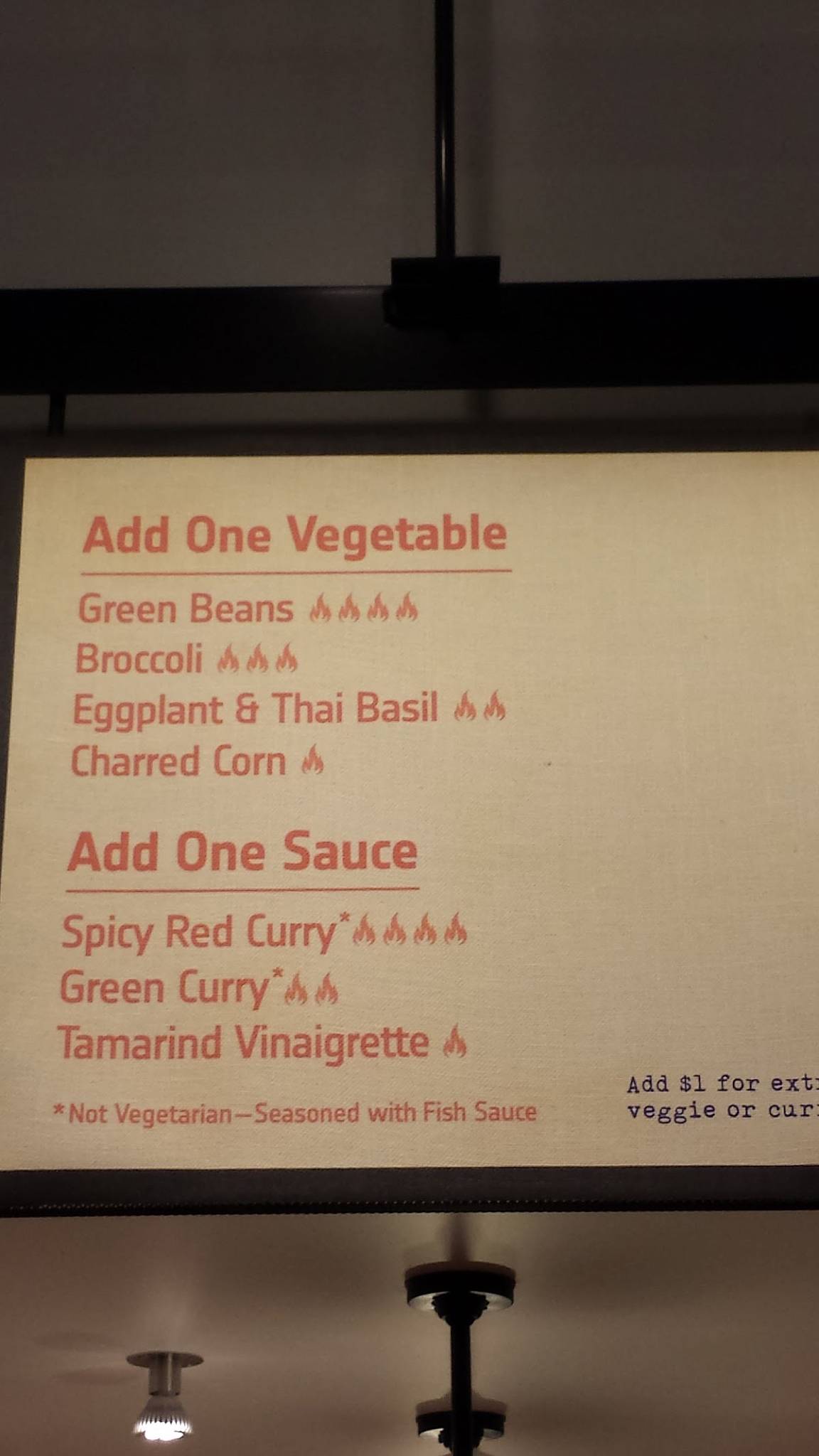 Menu at ShopHouse Southeast Asian Kitchen restaurant, Los Angeles ...