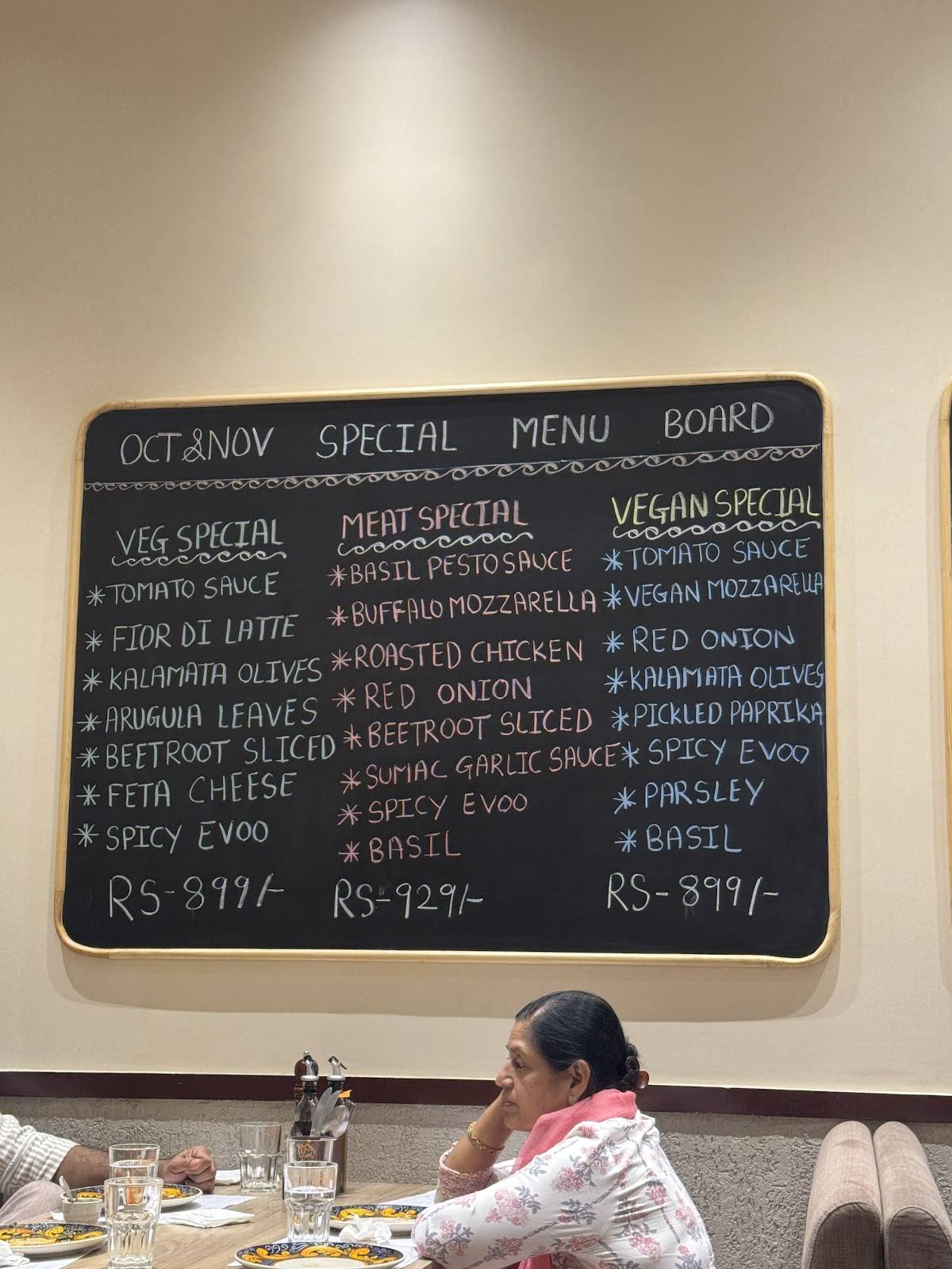 Menu at Si Nonna's - The Original Sourdough Pizza R City Mall Mumbai, Mumbai