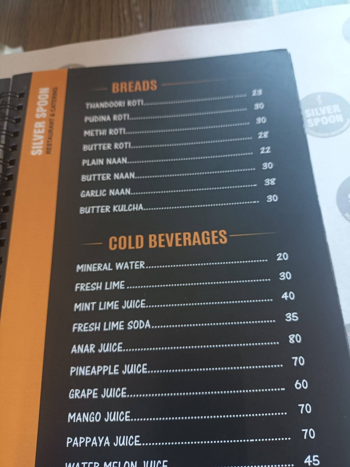 Menu at Silver Spoon Restaurant & Catering, Kozhikode