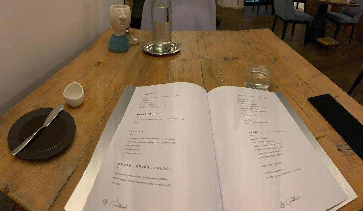 Menu au La Rucola 2.0 restaurant, Sirmione