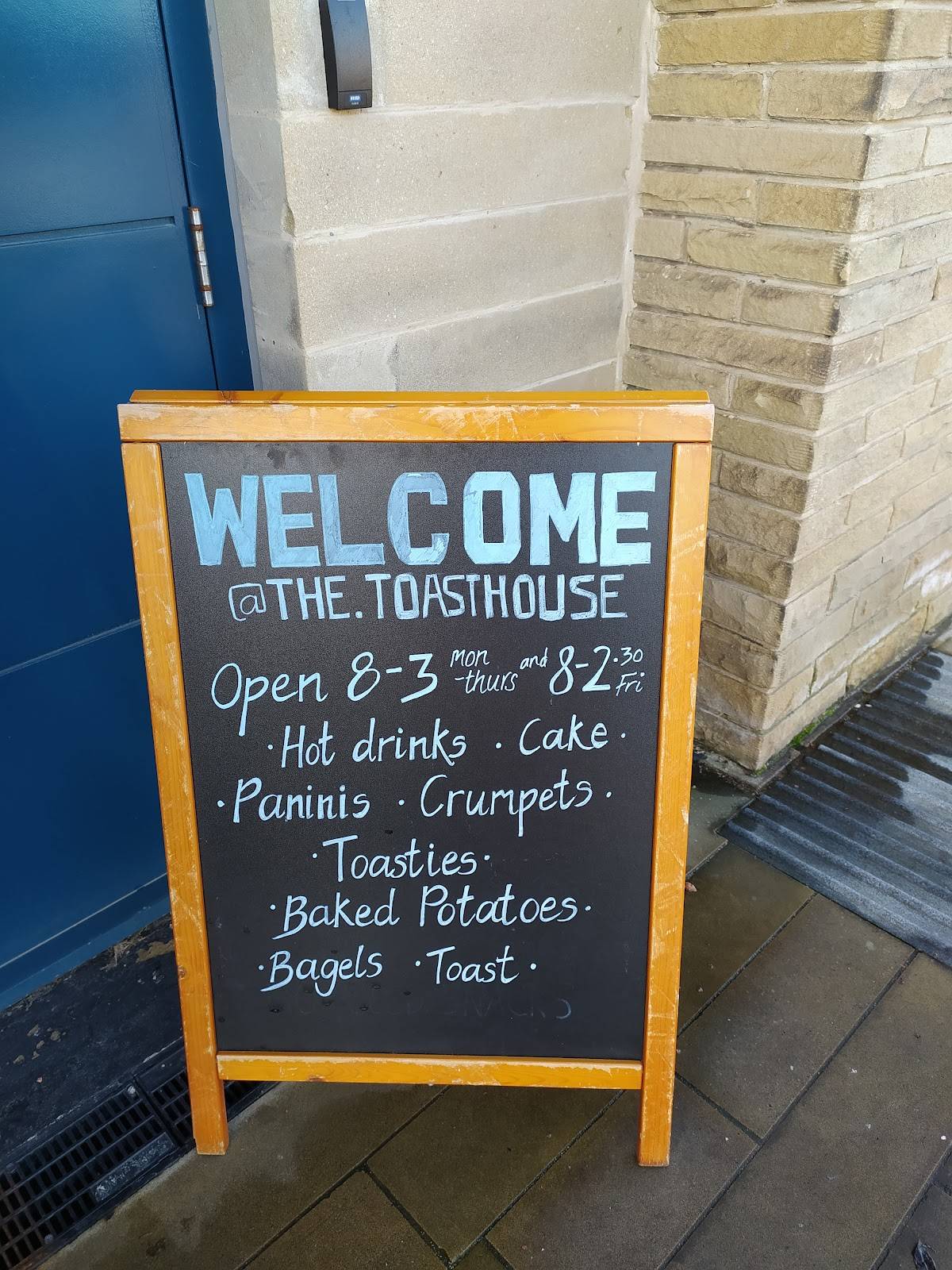 Menu at Sovereign Design House and toast House cafe, Huddersfield
