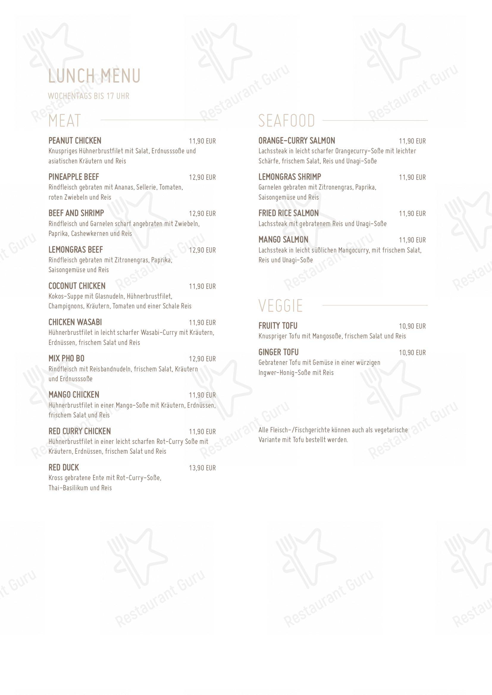 Speisekarte von Enso Sushi & Grill restaurant, Stuttgart