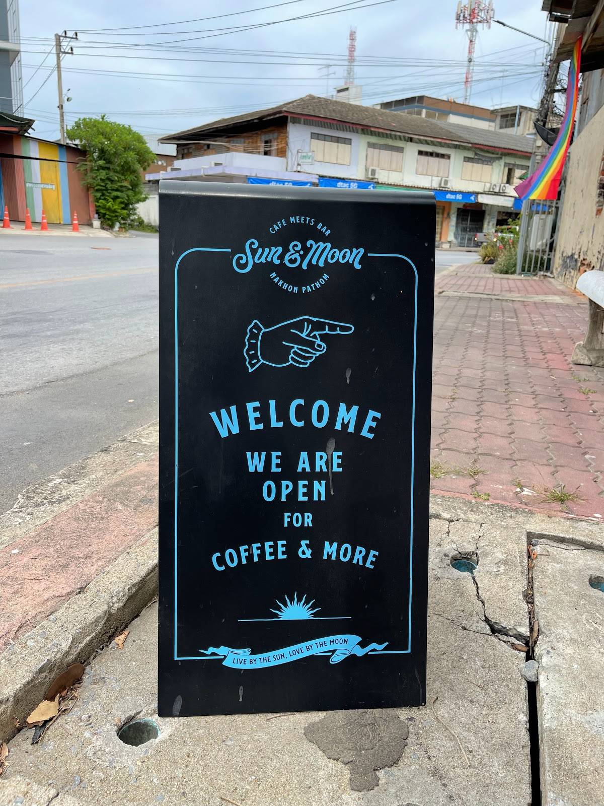 Menu at Sun & Moon Specialty Coffee cafe, Nakhon Pathom