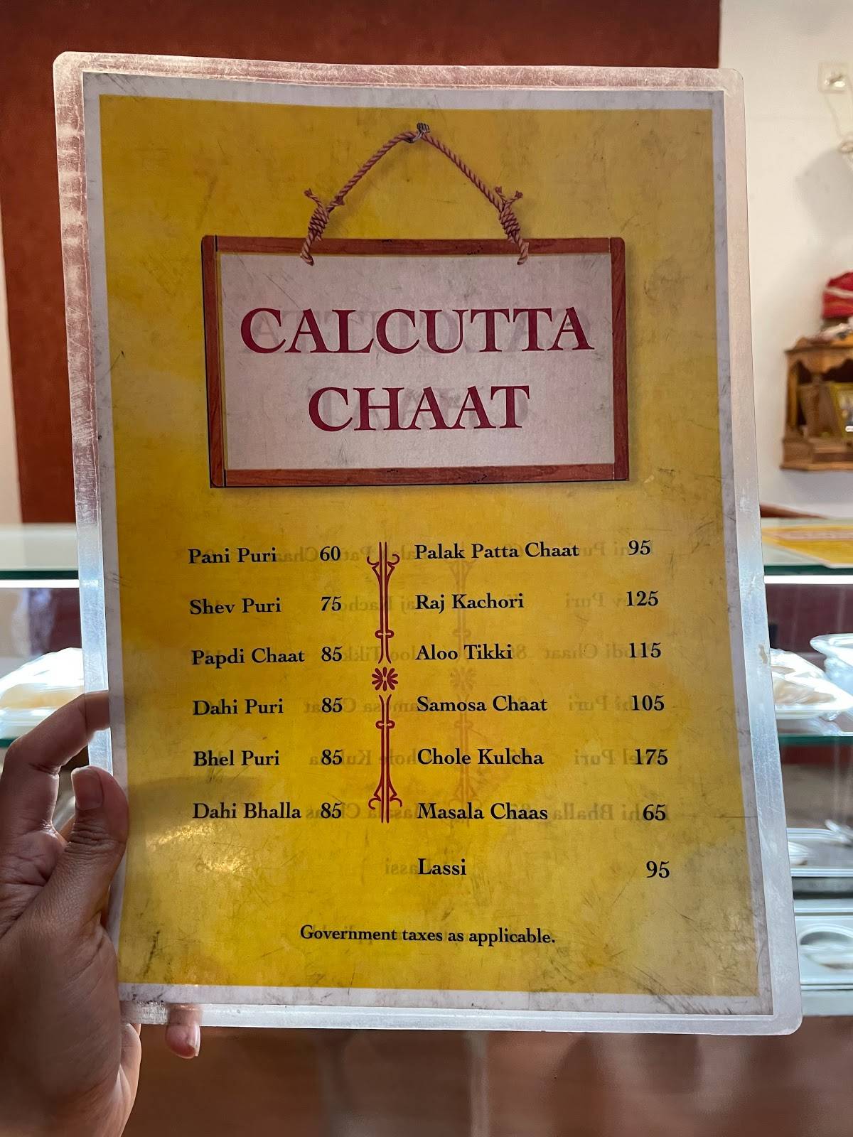 Menu at Sweet bengal, Pune, 17