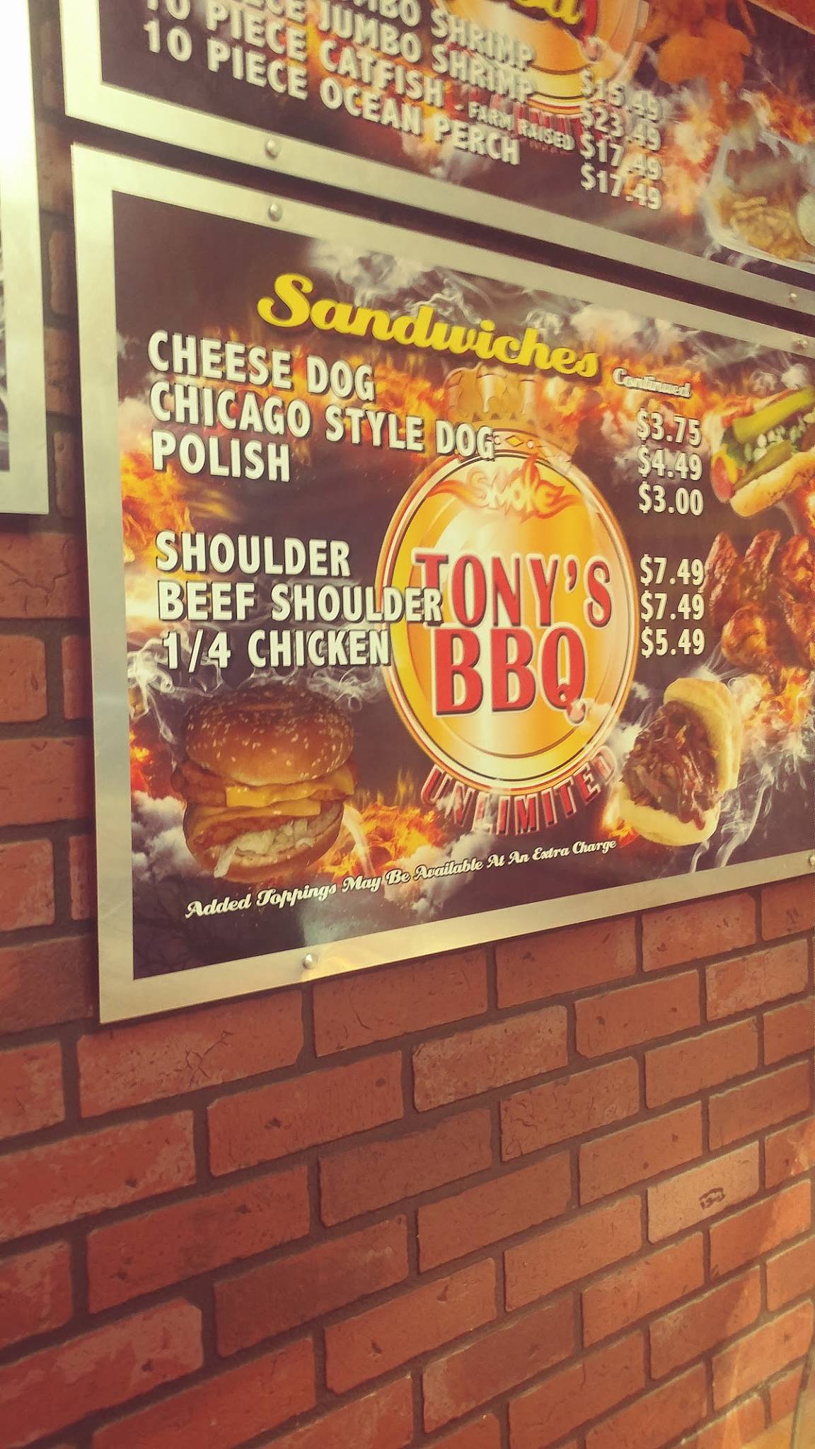 Menu at Moms House BBQ(Ashley's bbq), Milwaukee