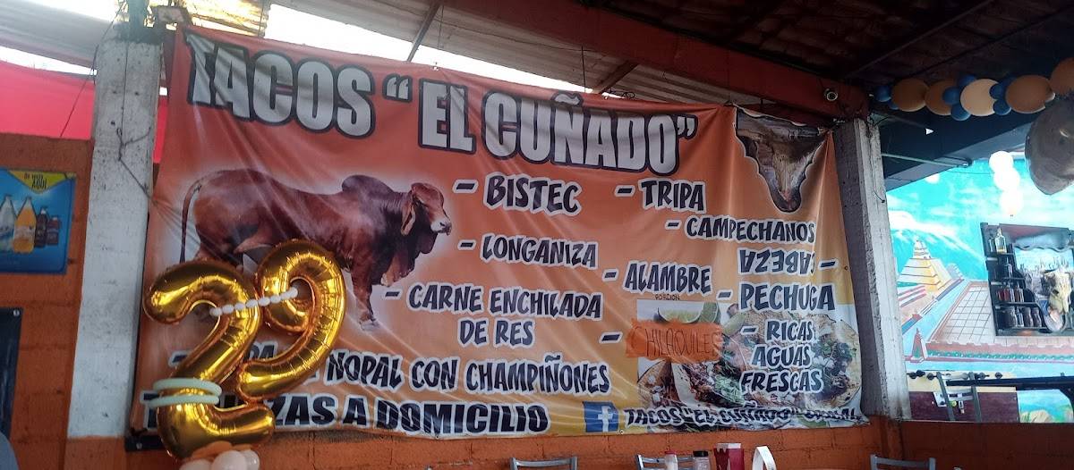 Menu at Tacos El Cuñado restaurant, Chalco de Díaz Covarrubias ...