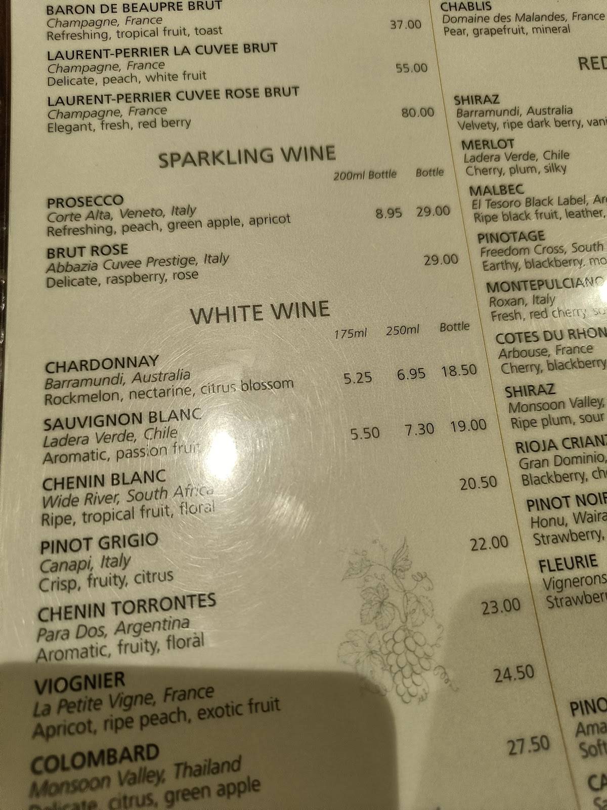 Menu at Thai Emerald Cirencester restaurant, Cirencester