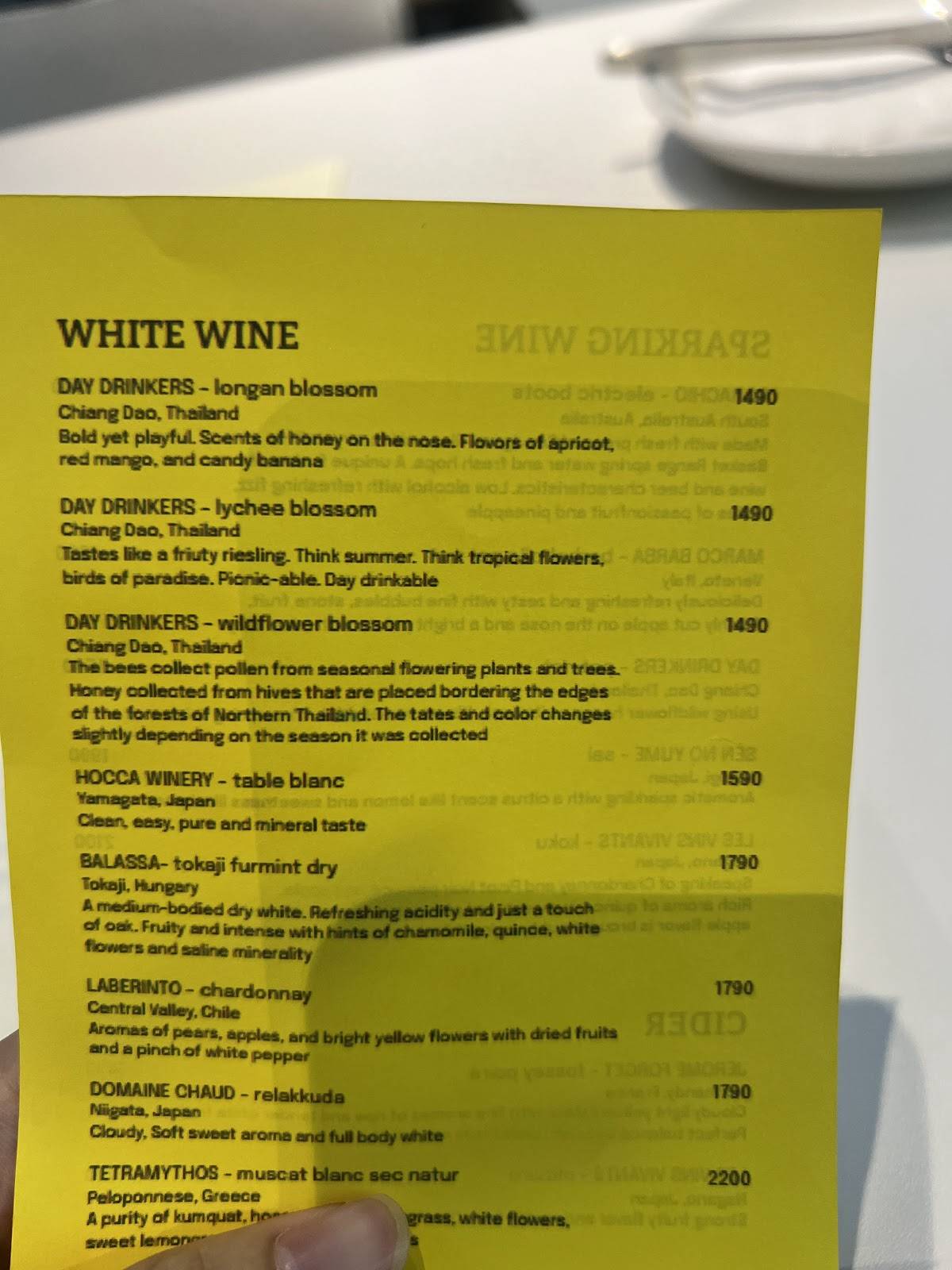 Menu at The Aglio Store - Sukhumvit 39 restaurant, Bangkok