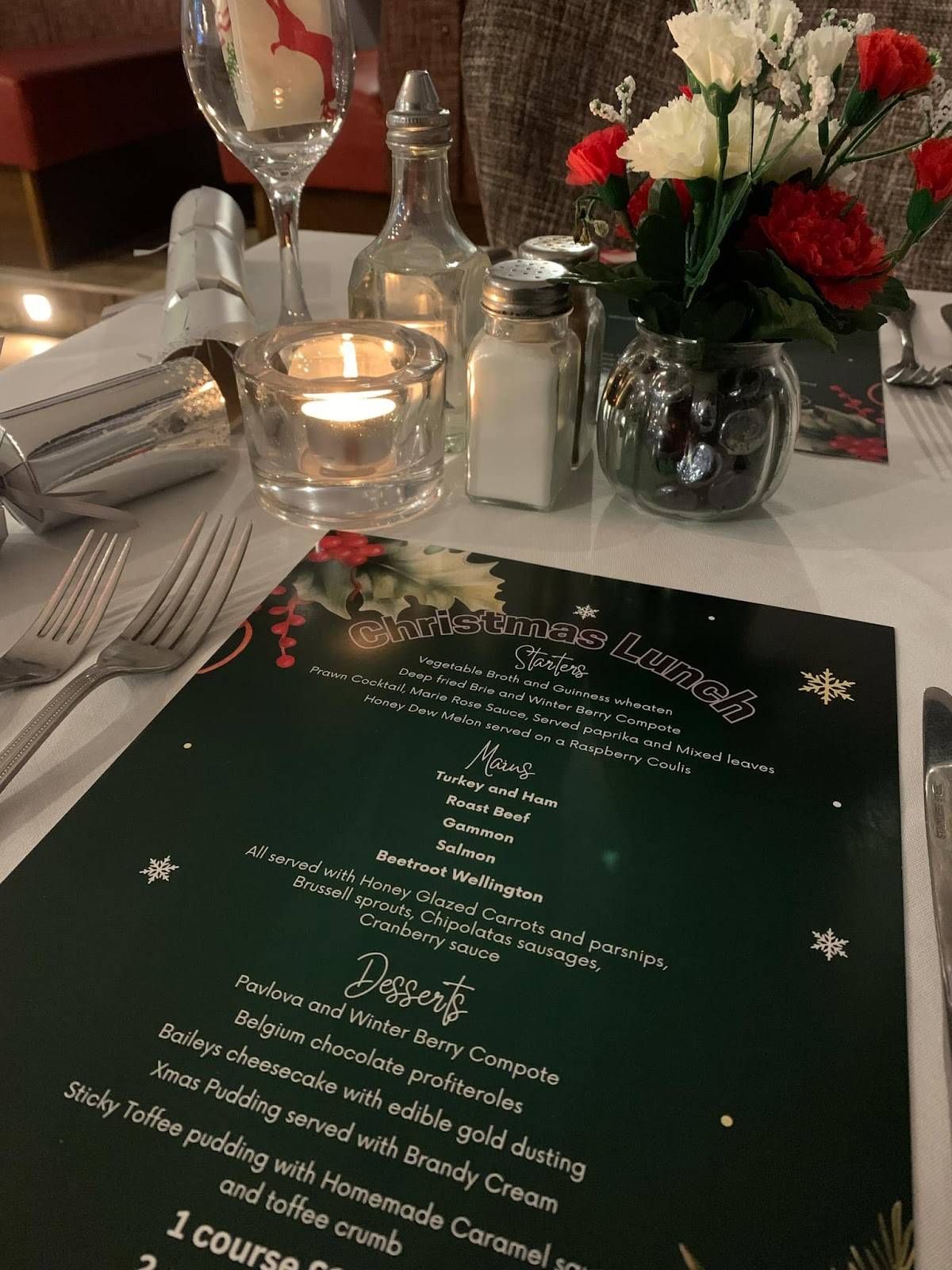 Menu at The Armada Bar & Restaurant, Armoy