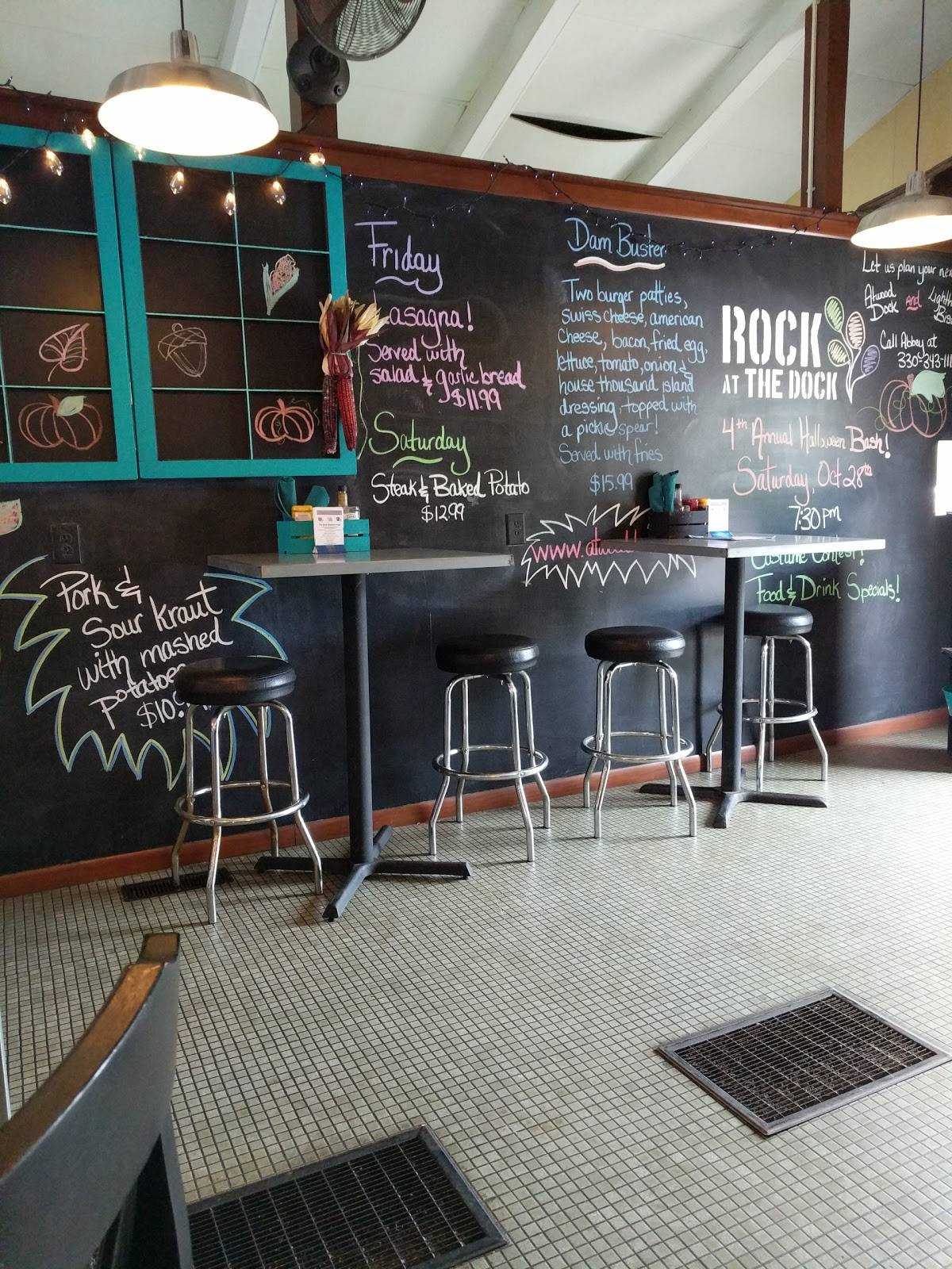 Menu at The Atwood Dock Marina & Grill pub & bar, Dellroy