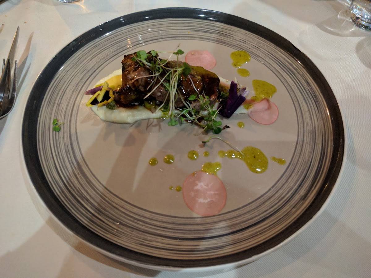 Menu at The Cosmopolitan Lounge restaurant, Johannesburg