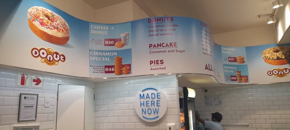 Menu at The Donut Centre Canal Walk, Cape Town, 48
