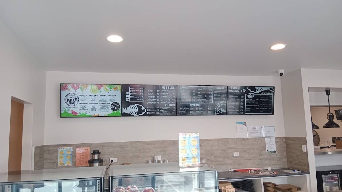 Menu at The Fishbone restaurant, Highfields, Shop 4/67 Highfields Rd