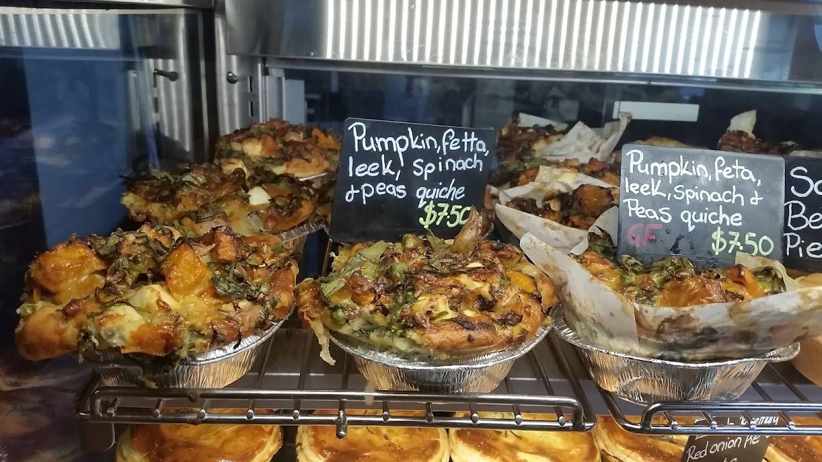 Menu at The Goomeri Bakery, Goomeri