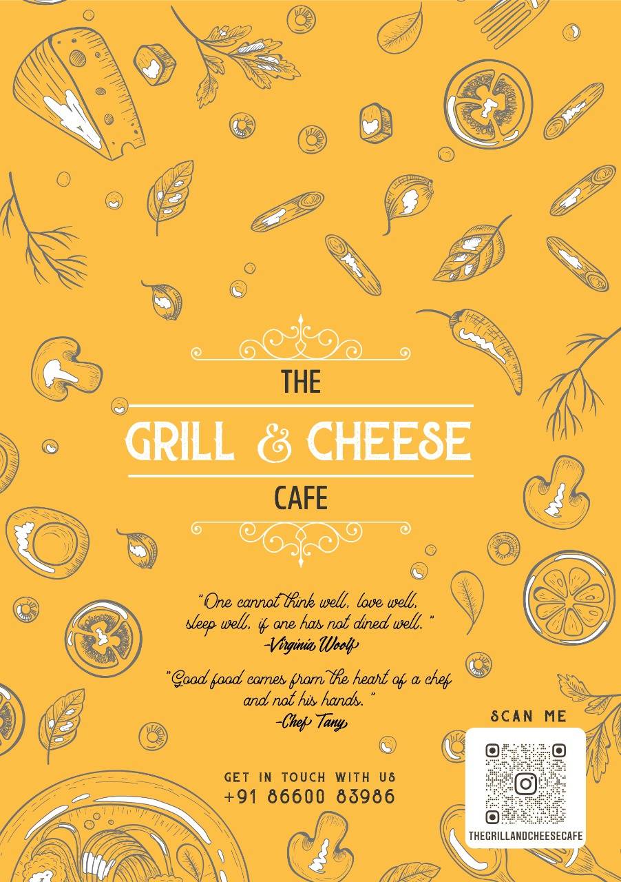 Menu at The Grill & Cheese Cafe, Bengaluru
