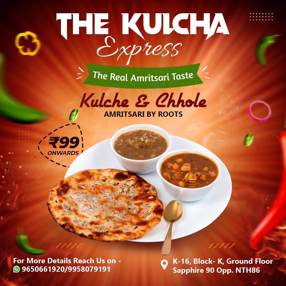 Menu at The Kulcha Express, Gurugram, K-16