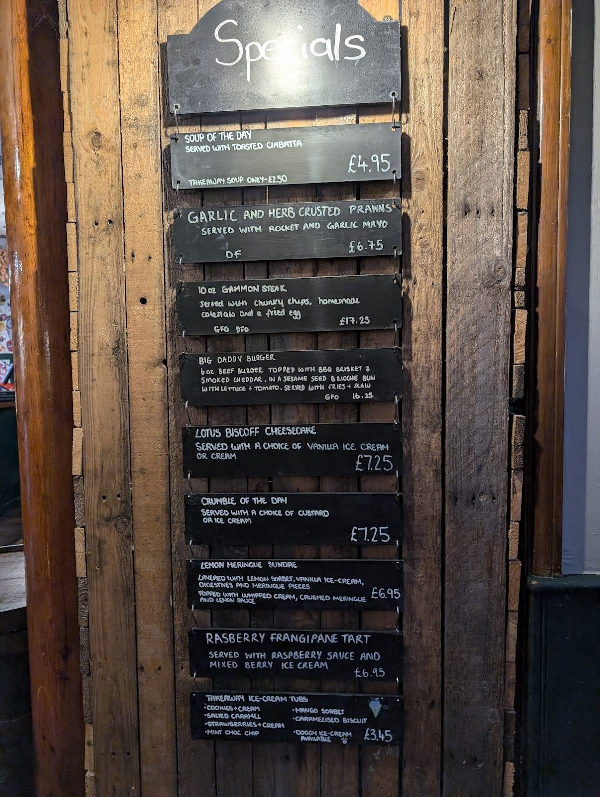 Menu at The Lion Inn pub & bar, Ludham, The St