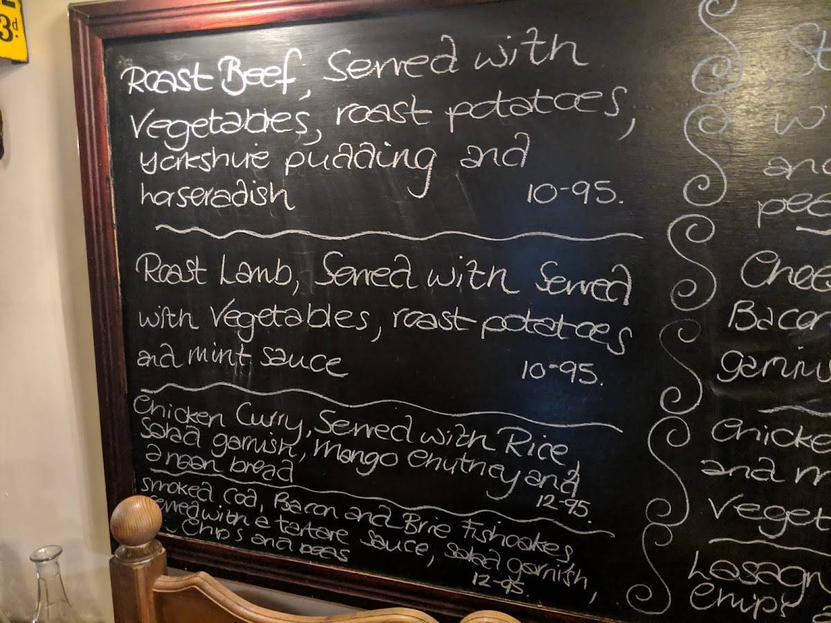 Menu at The London Inn pub & bar, Crediton, Morchard Road