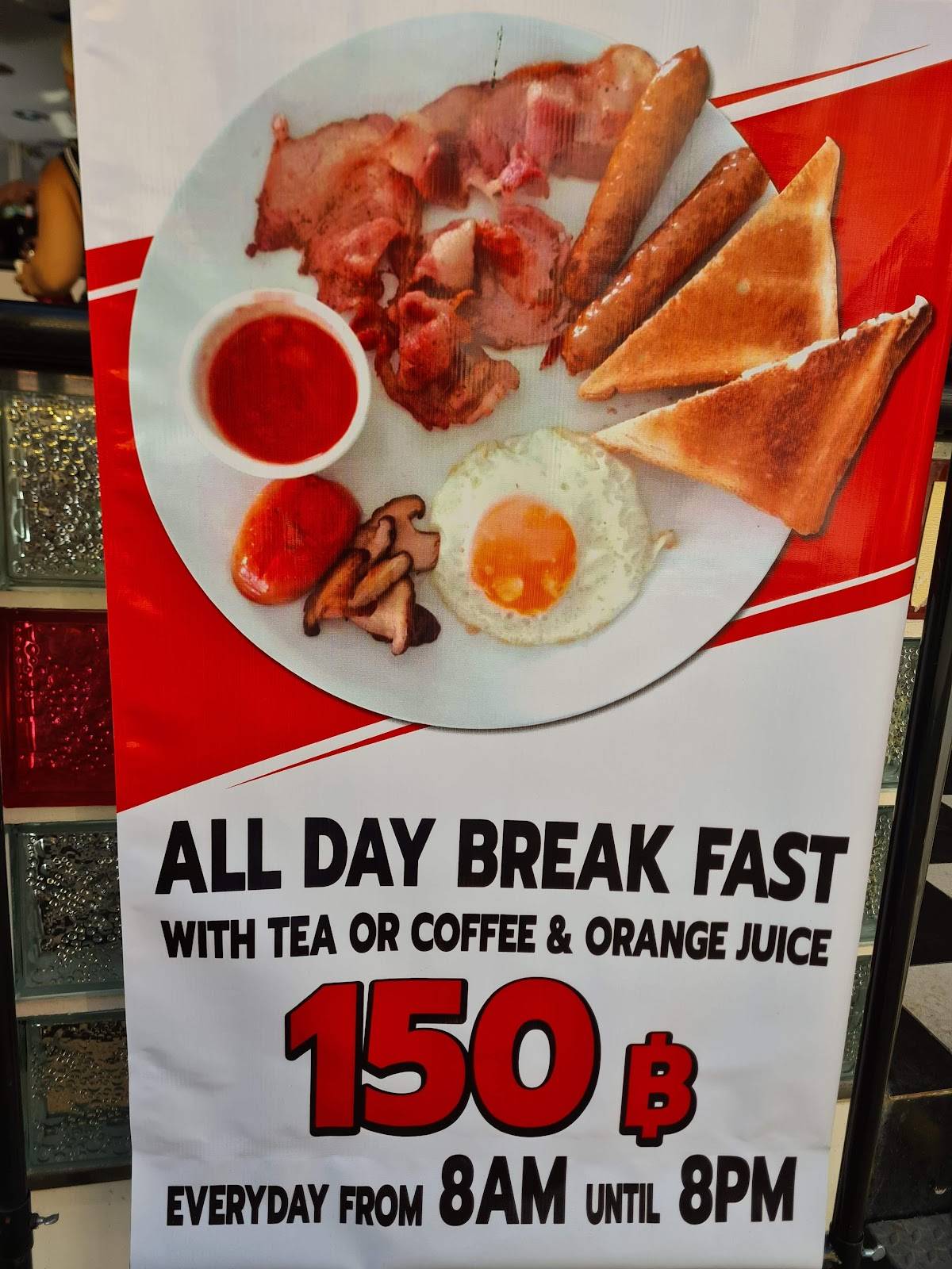 Menu at The Marquee - Lambretta Bar & Cafe, Pattaya City