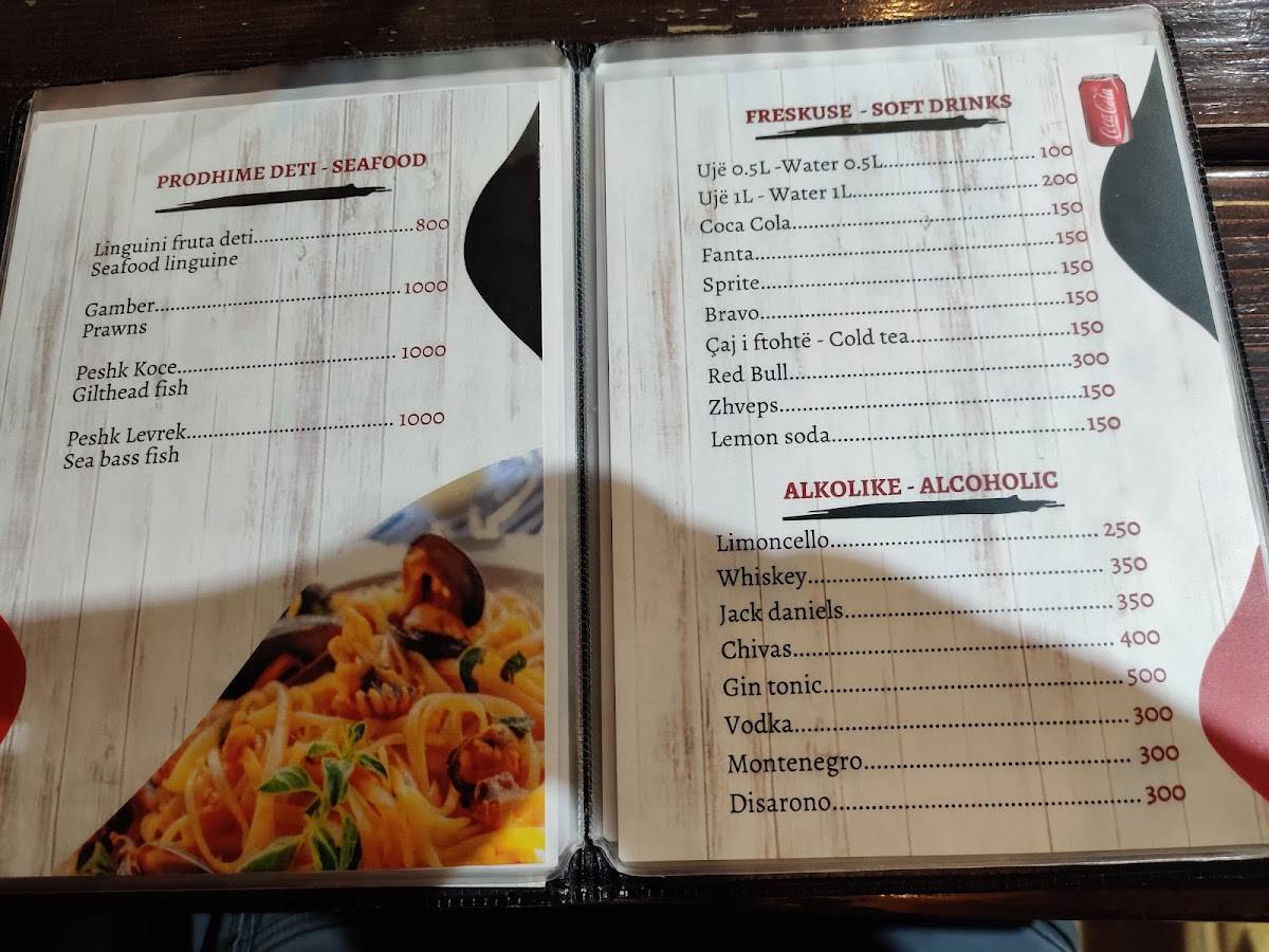 Menu at The Meat House Saranda restaurant, Sarandë