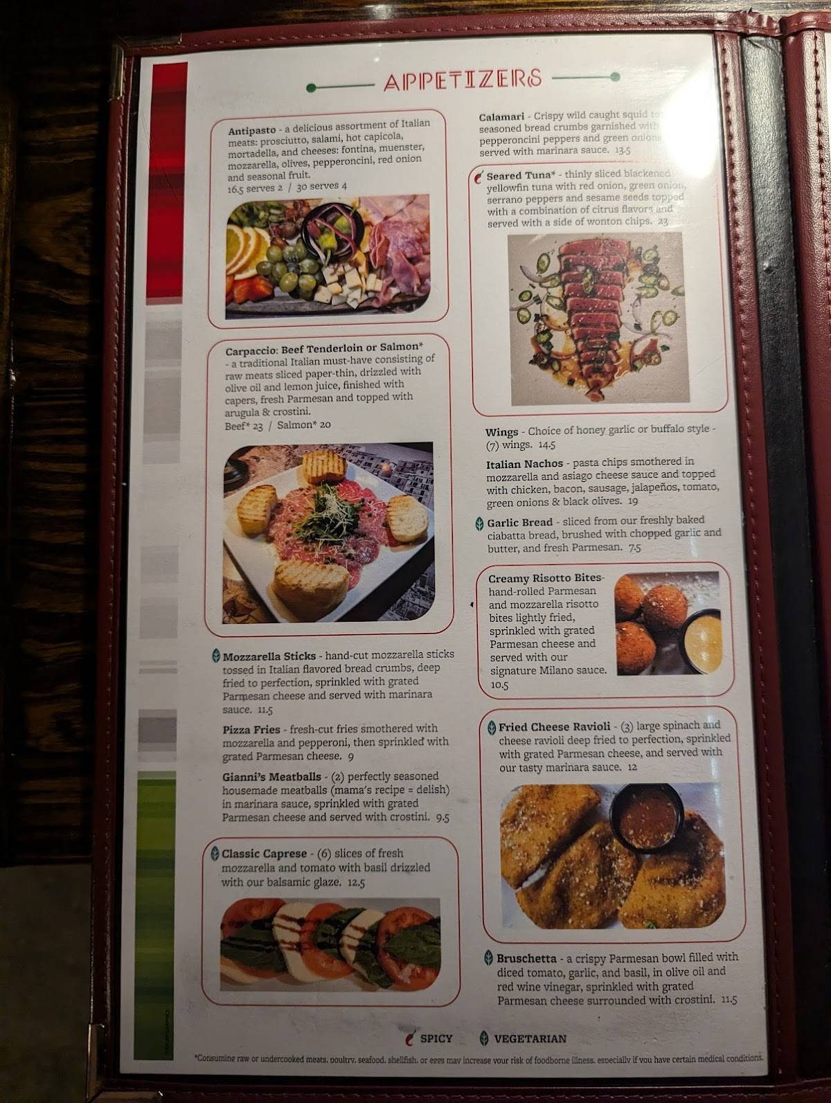 Menu at The Meatball Cafe #MadeFromScratch, South Padre Island