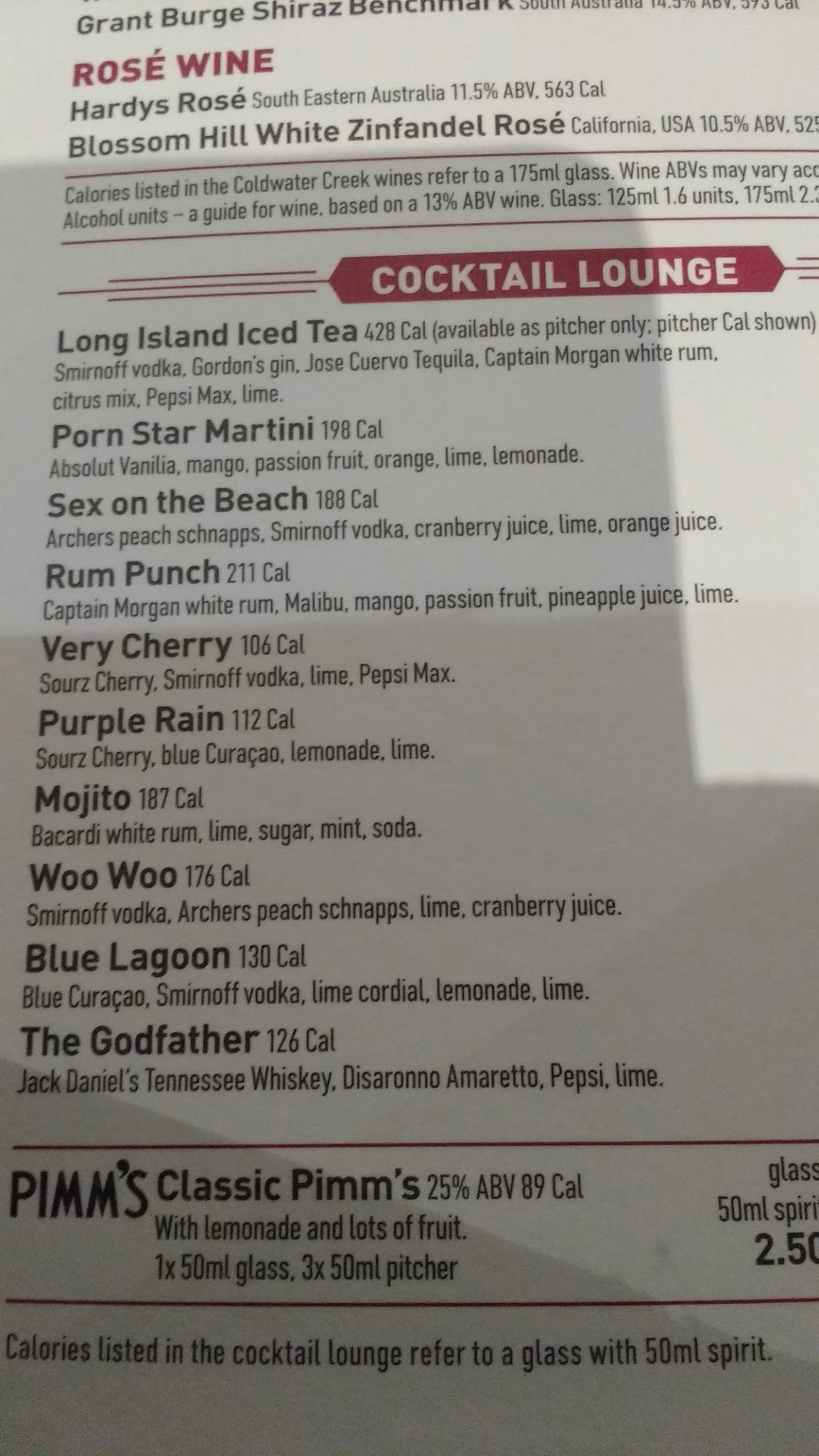Menu at The Muckle Cross - JD Wetherspoon pub & bar, Elgin