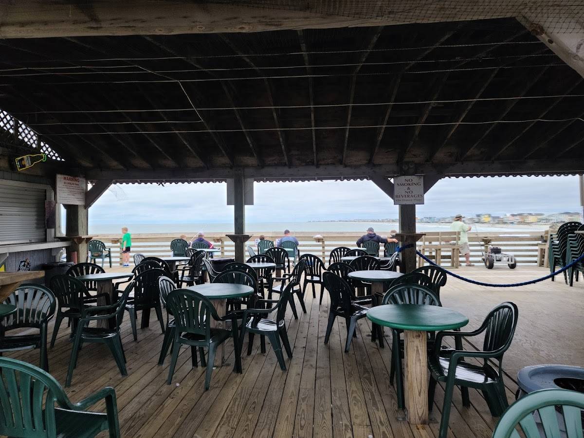 Menu at The Pier at Garden City pub & bar, Murrells Inlet