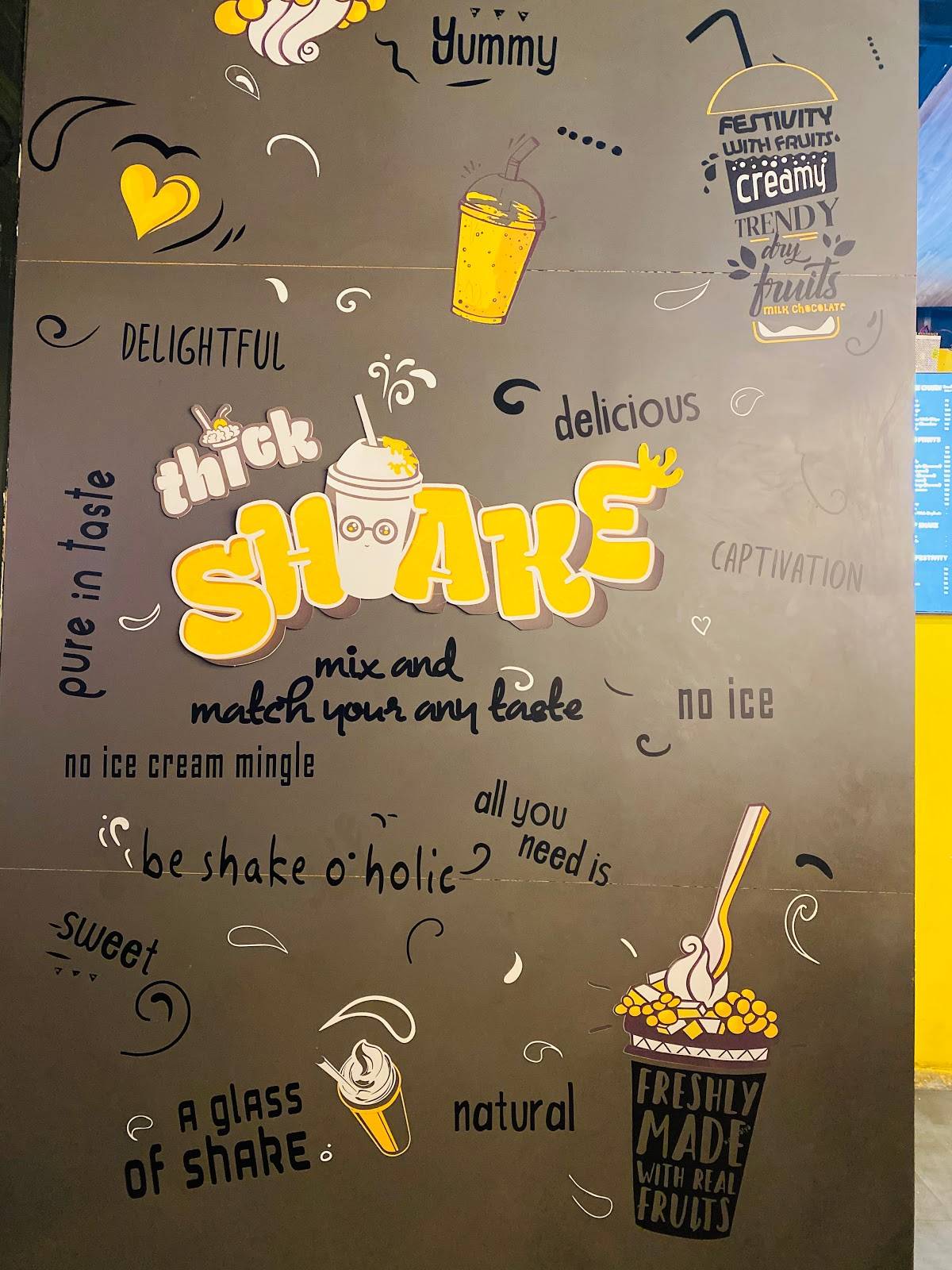 Menu at The Shake Maker, Prahladnagar, Ahmedabad, GF-17