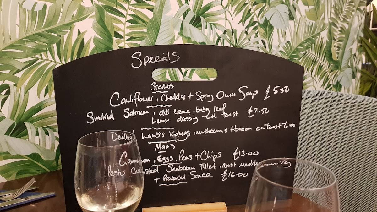 Menu at The Sully Inn pub & bar, Penarth