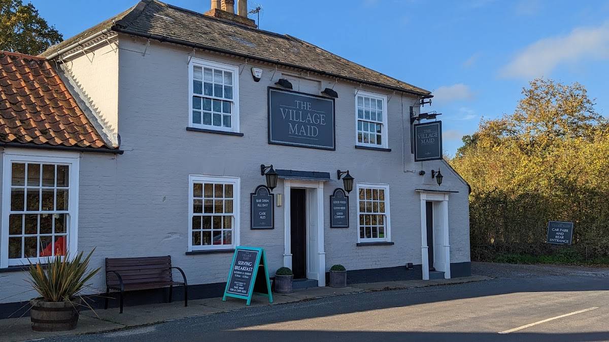 Menu at The Village Maid pub & bar, Lowestoft