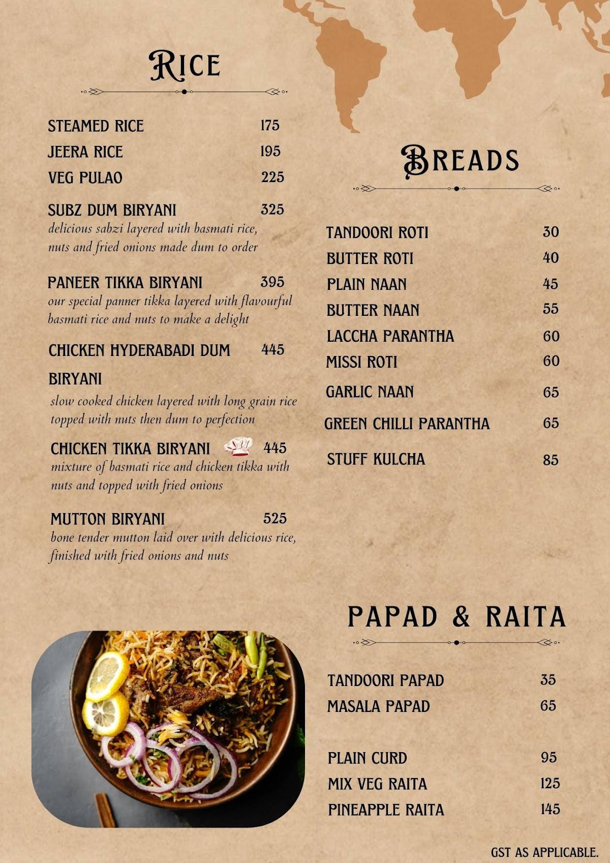 Menu at The Weekend by Caked : Your Go-To Restaurant & the Best Food in ...