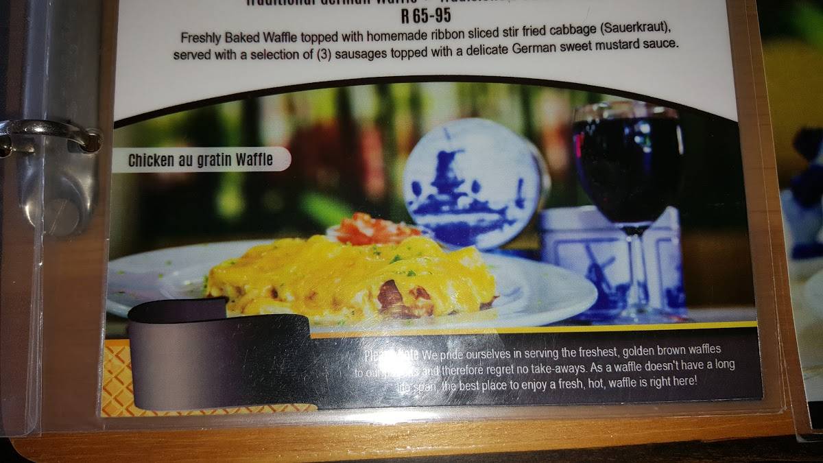 Menu at The Windmill Restaurant, Hartbeespoort