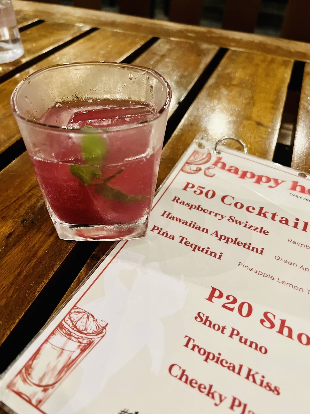 Menu at Tipsy Pig Gastropub, Quezon City