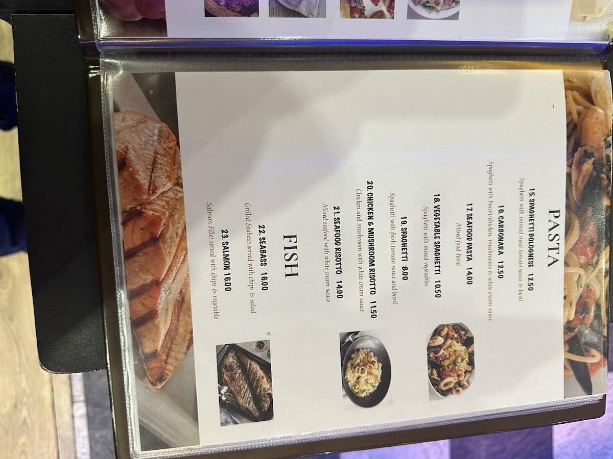 Menu at Tirana Hendon restaurant, London