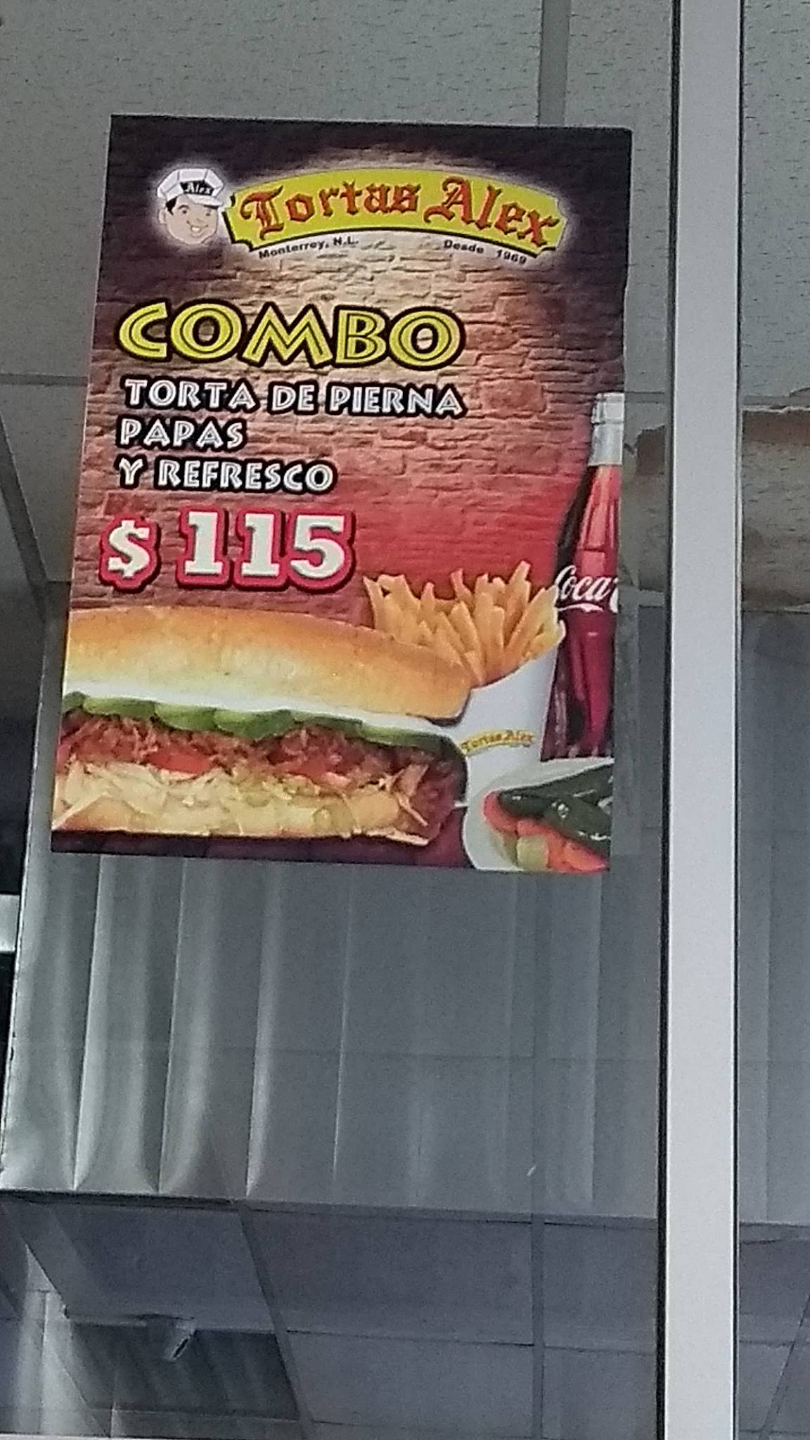 Carta del restaurante Tortas Alex, San Nicolás del los Garza, Av ...