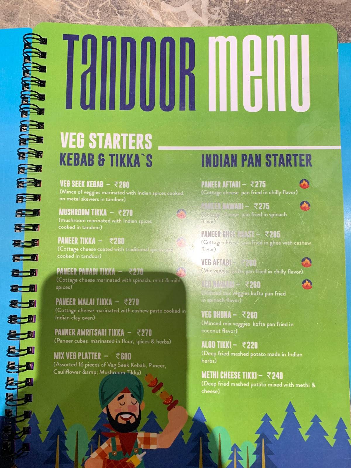 Menu at Urban Paratha Vyttila, Kochi, RP arcade