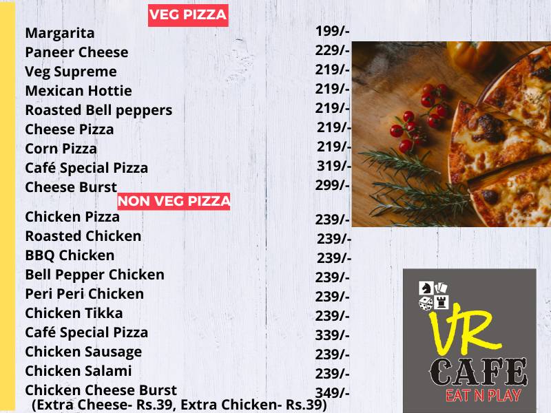 Menu at VR CLOUD KITCHEN, Hyderabad