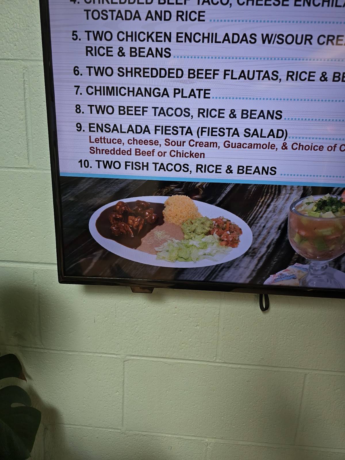 Menu at Villa Del Mar restaurant, Ukiah, 111 S State St