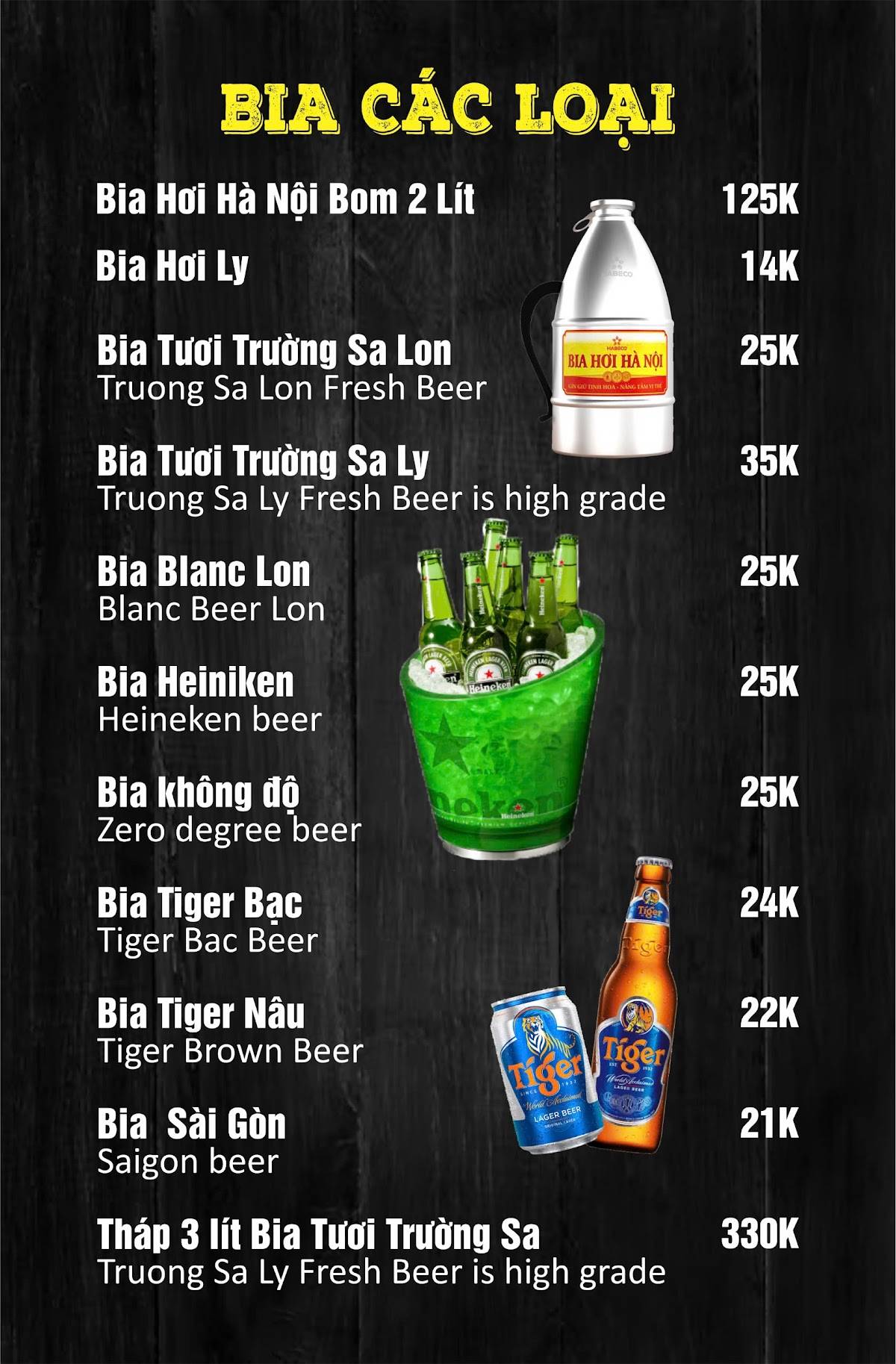 Menu at Vườn Quê Hội Quán 88 Cafe Ăn Sáng Q2 Cơm trưa Văn Phòng Q2, Ho ...