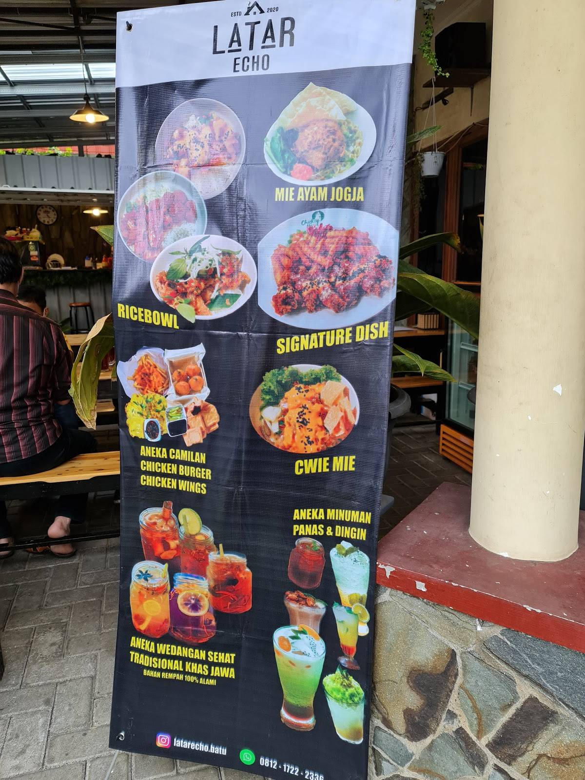 Menu at Warung Echo Masakan Khas Jawa restaurant, Batu