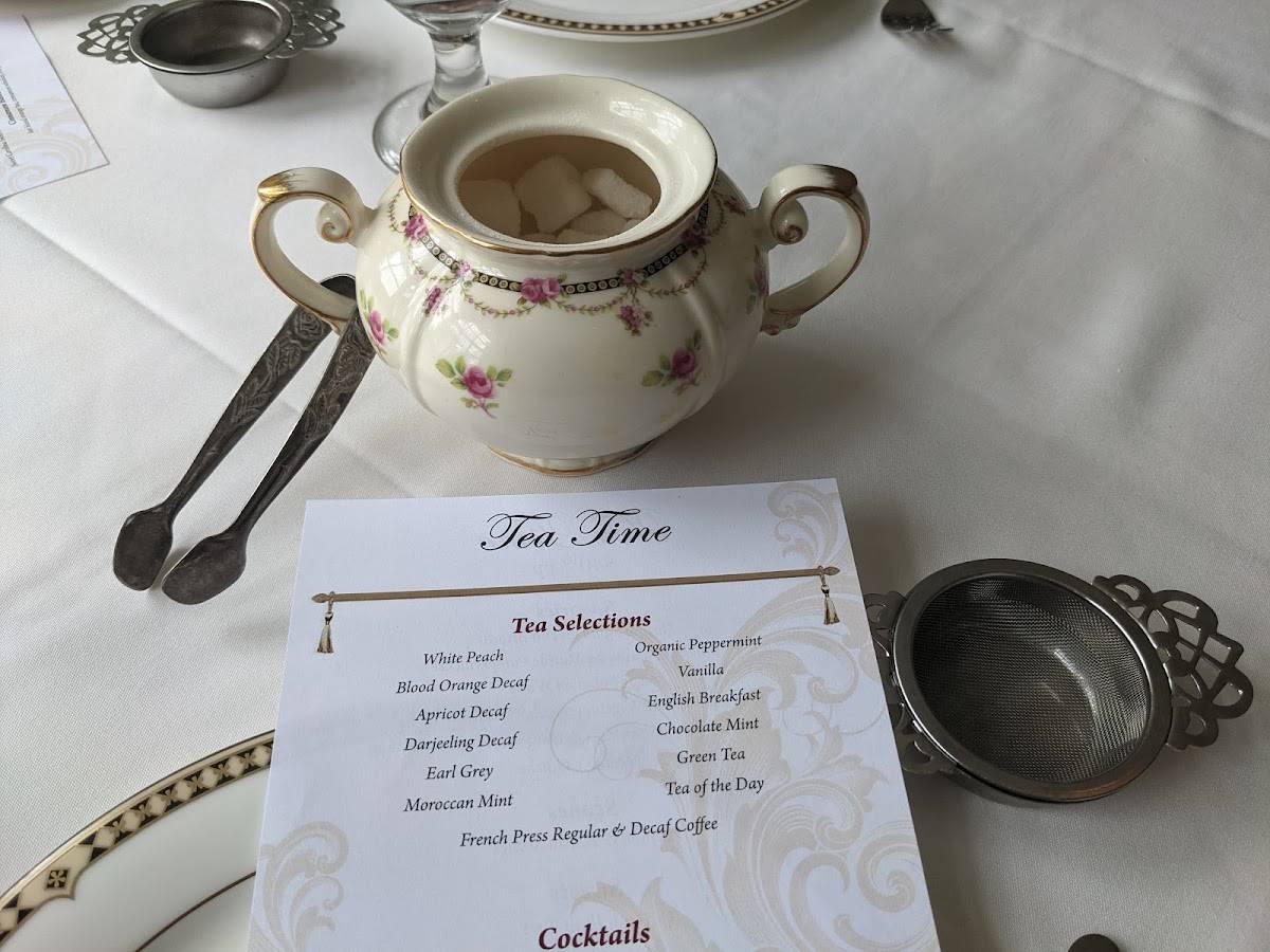 Menu at Washington Crossing Inn restaurant, Washington Crossing