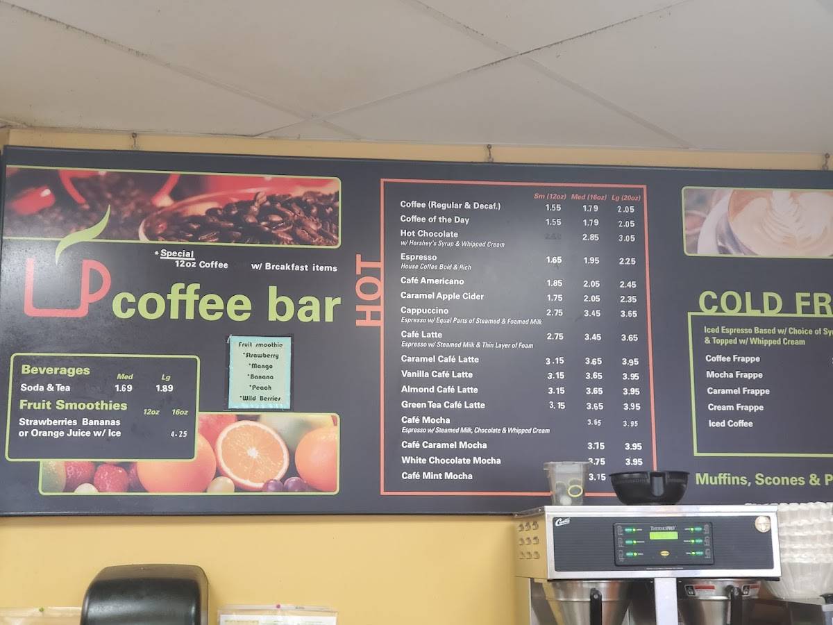Menu at Uptown Cafe, Washington, One NoMA Station