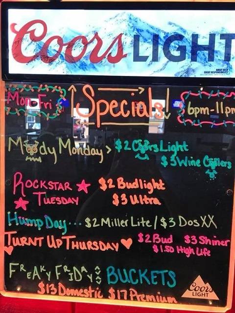 Menu at Wellhead Tavern pub & bar, Victoria