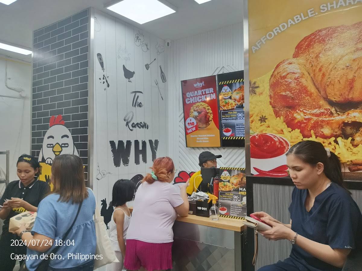 Menu at Why Chicken CDO restaurant, Cagayan de Oro