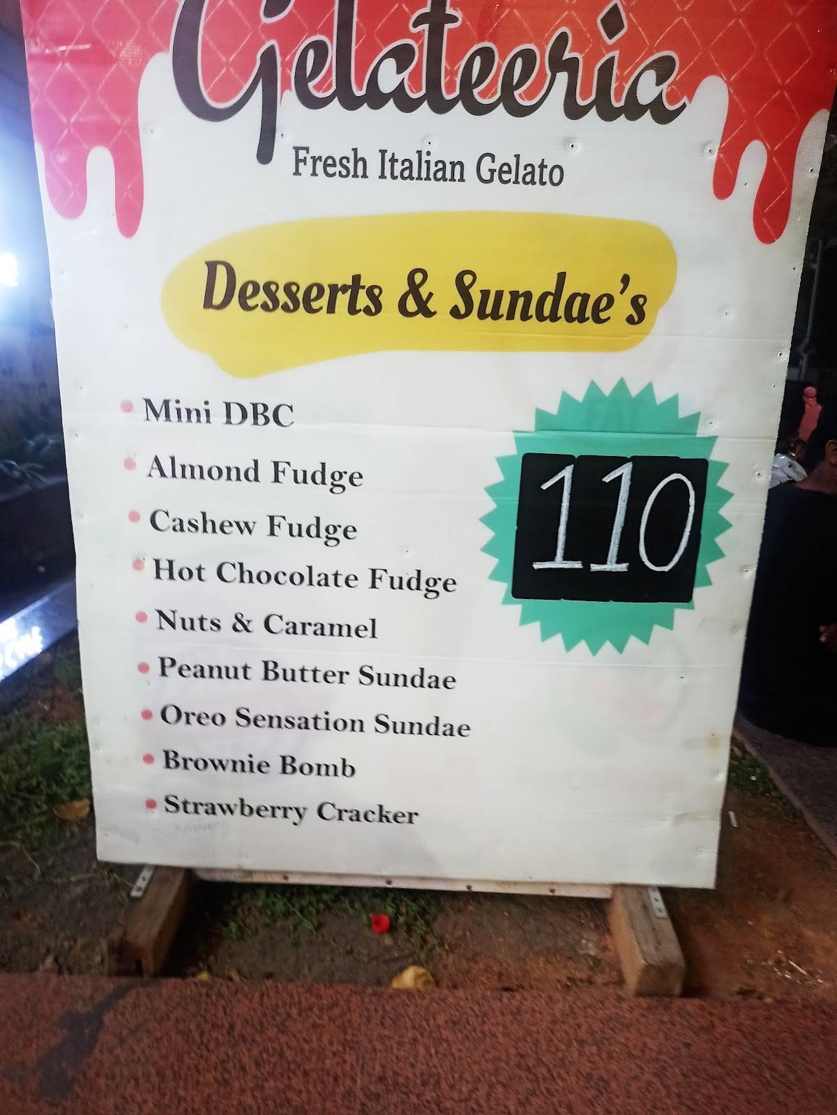Menu at Writer's Cafe, Bengaluru
