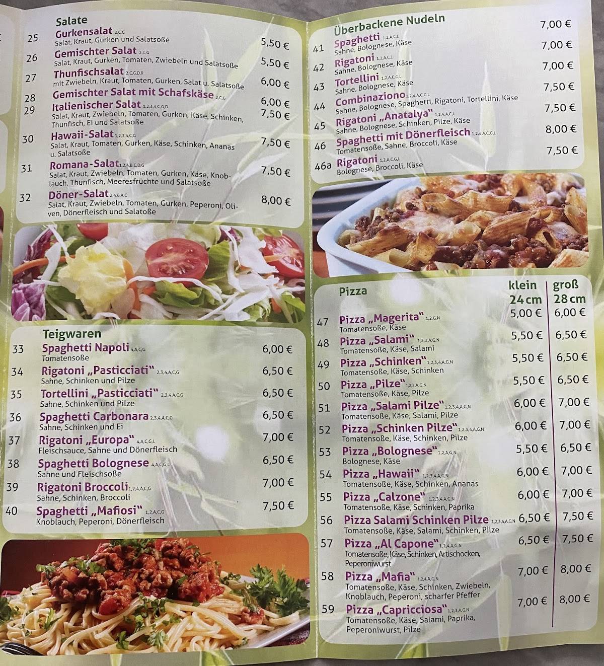 Menu at Asia Imbiss pub & bar, Wutha-Farnroda, Eisenacher Str. 57
