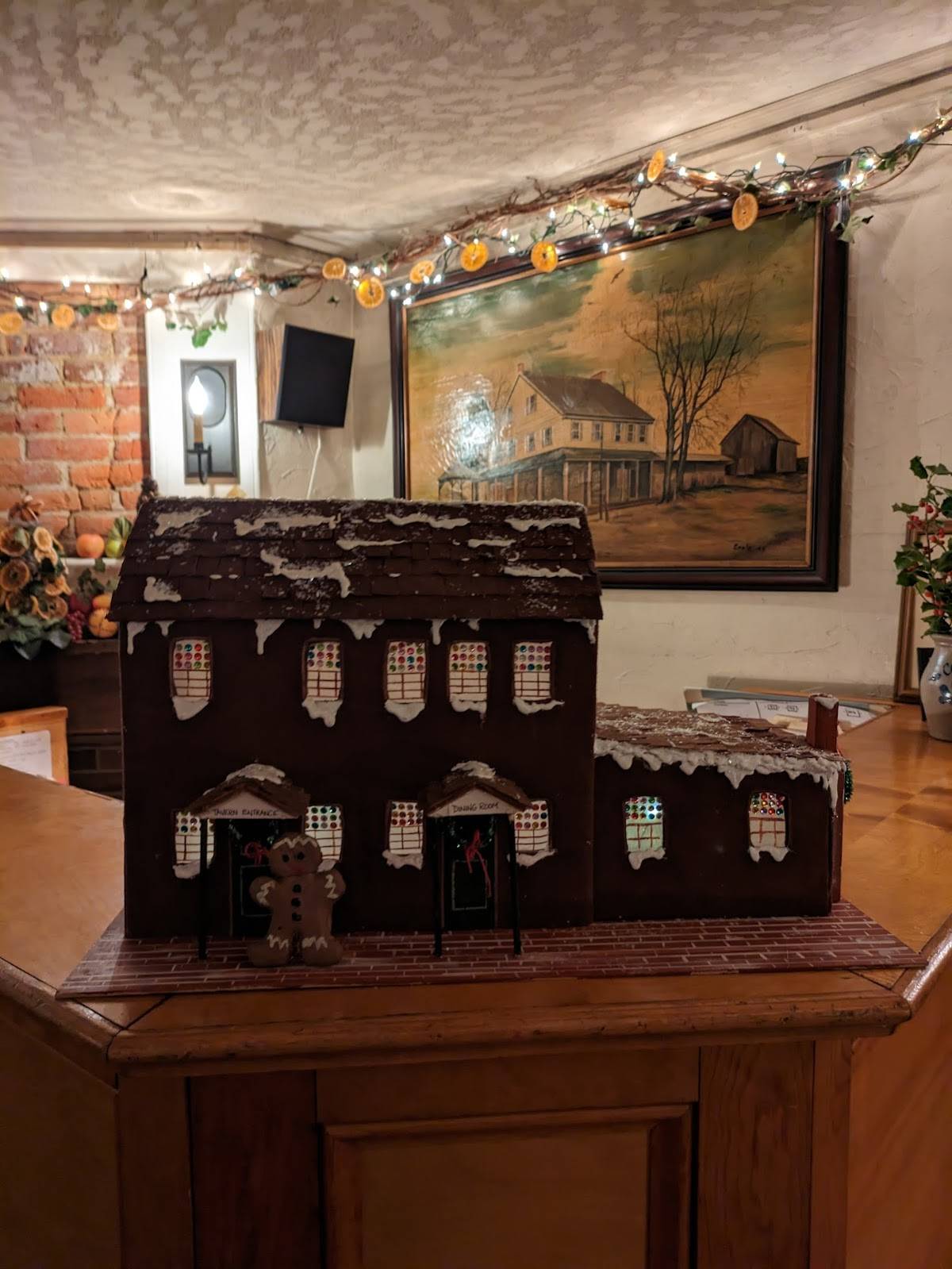 Menu at Ye Olde Centerton Inn restaurant, Pittsgrove Township