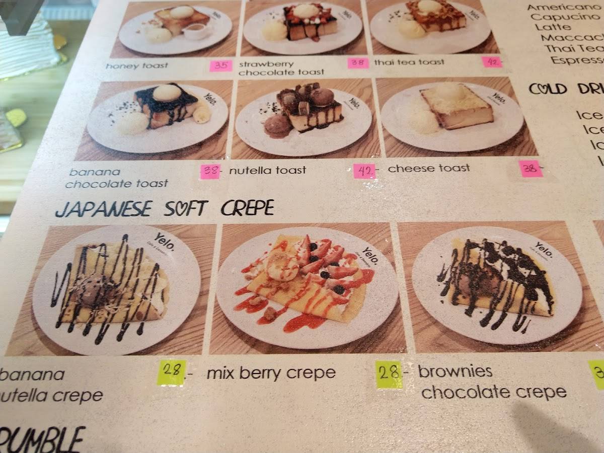 Carta de Yelo Cafe & Desserts, Abu Dabi
